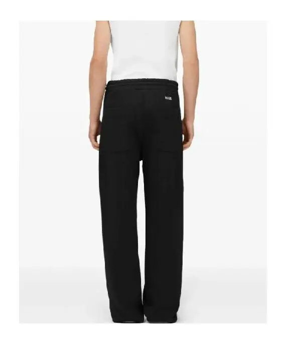 MSGM Logo Patch Jogging Trousers