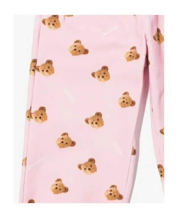 Palm Angels All-over Teddy Bear Print Trousers