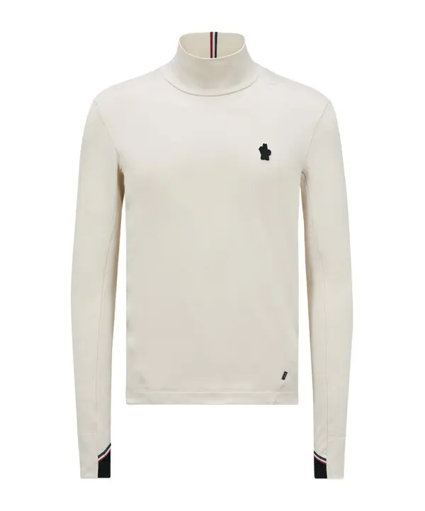 Moncler Polartec Polo Neck Jumper