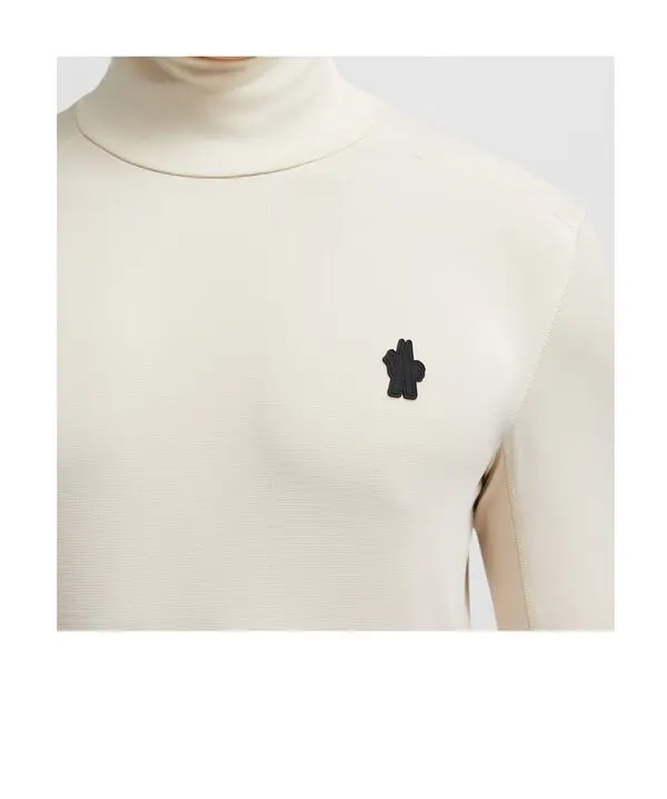 Moncler Polartec Polo Neck Jumper