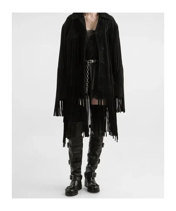 Dolce & Gabbana Dolce Gabbana Split Leather Jacket