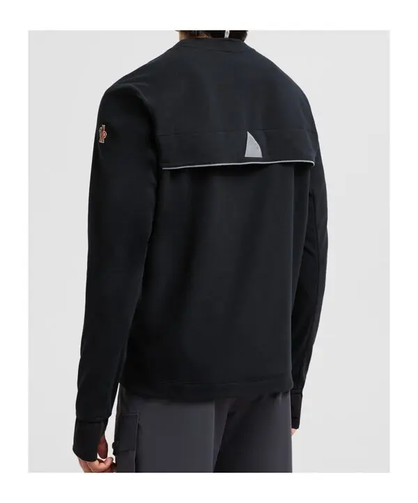 Moncler Logo Embroidered Crewneck Jumper