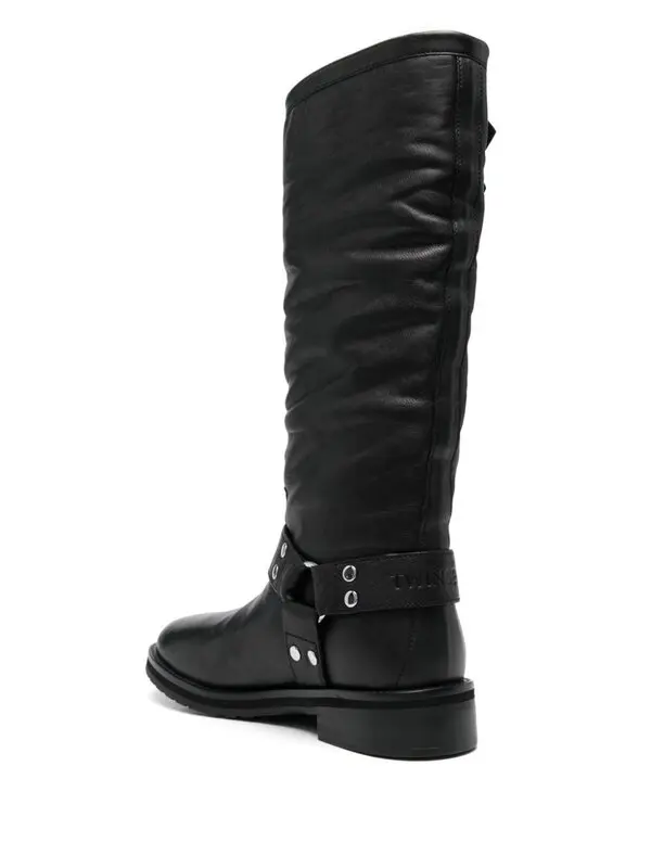 TWINSET Buckle Knee-high Boots