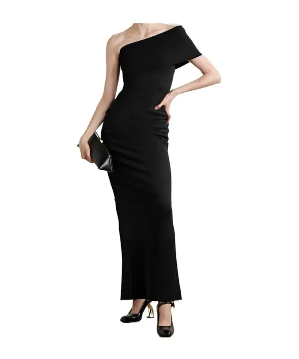 Solace London Lana Off-the-shoulder Dress