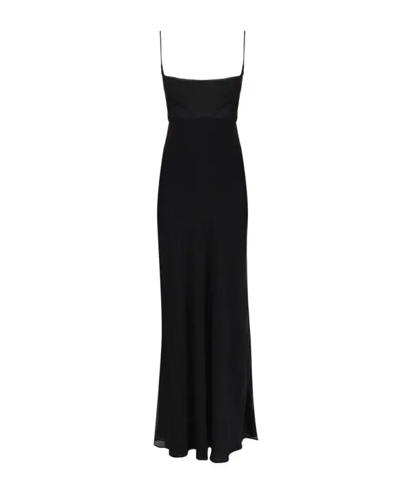 Andamane Hanging Neckline Spaghetti Strap Dress