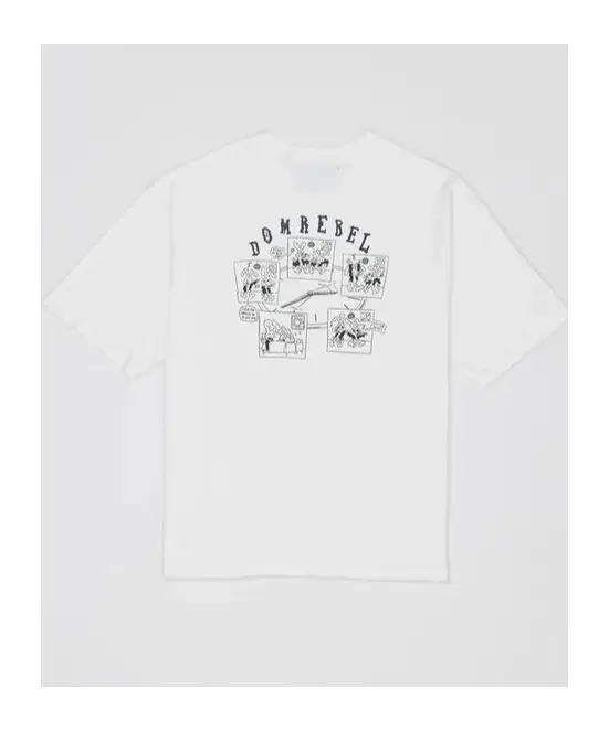 DOMREBEL Forget T-shirt - Ivory