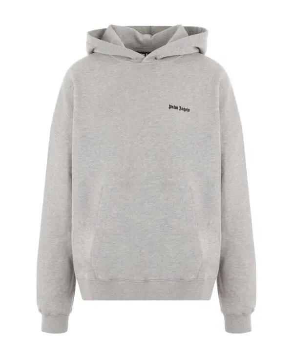 Palm Angels Logo Embroidered Hoodie