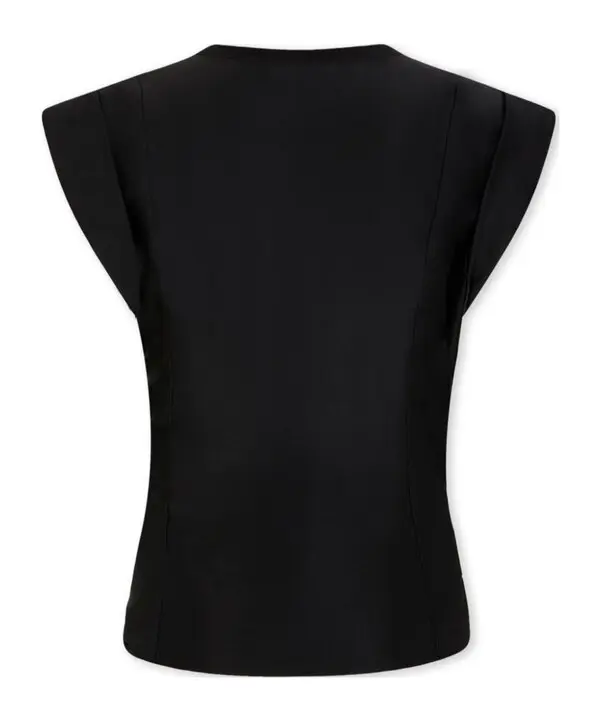 Rabanne Asymmetric Gathered-detail Blouse