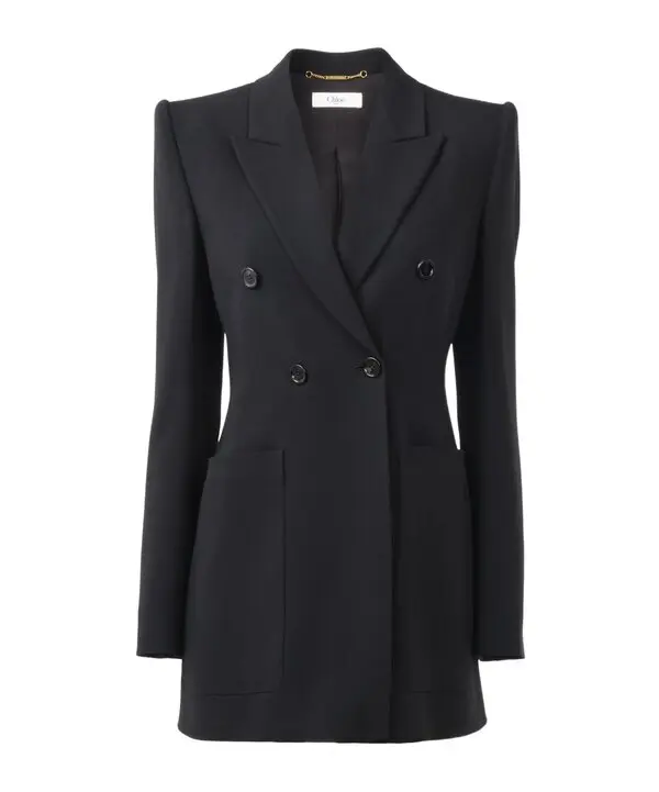 Chloé Double-breasted Tailored Blazer