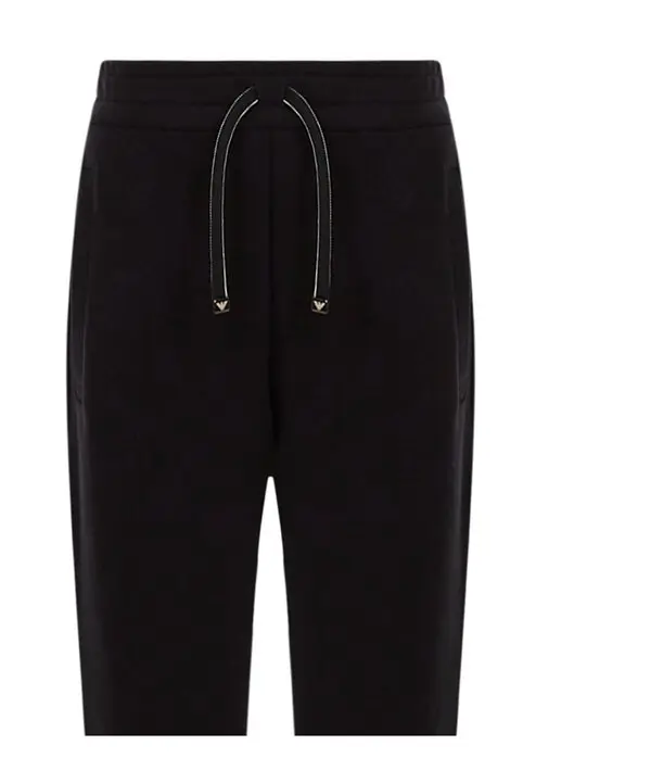 Emporio Armani Drawstring Jersey Track Pants