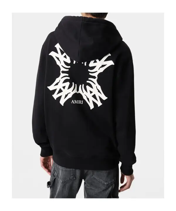 Amiri Zip-up Drawstring Hoodie