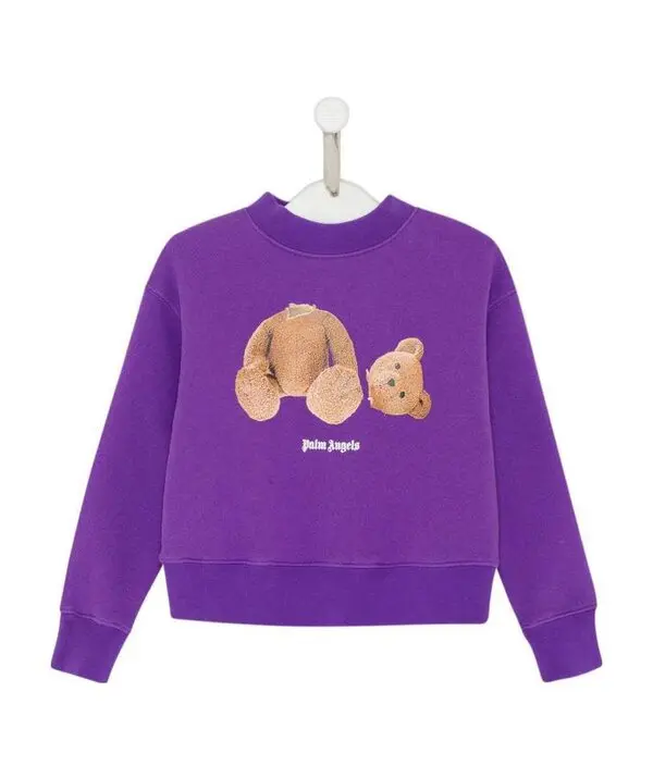 Palm Angels Bear Cotton Sweatshirt