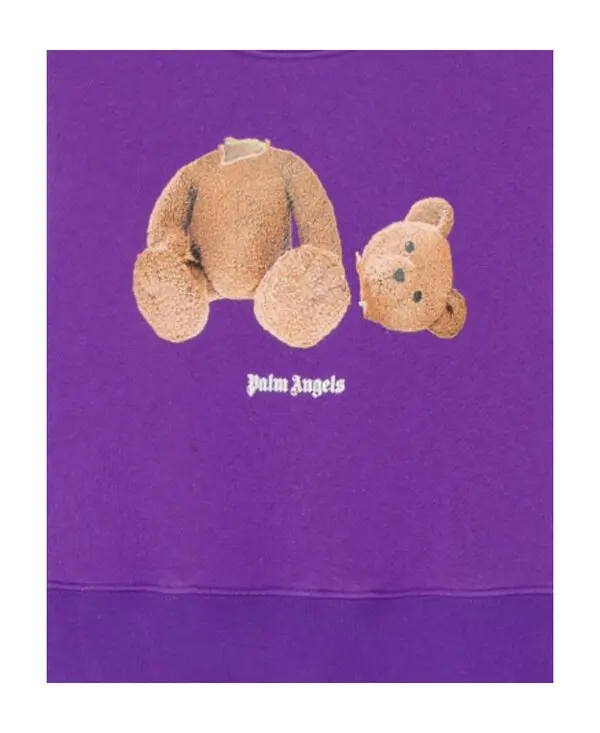 Palm Angels Bear Cotton Sweatshirt
