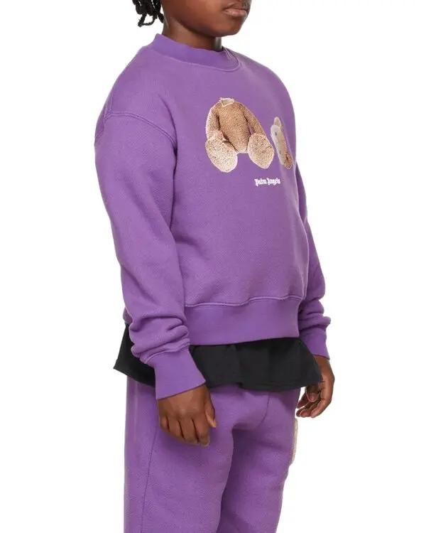 Palm Angels Bear Cotton Sweatshirt