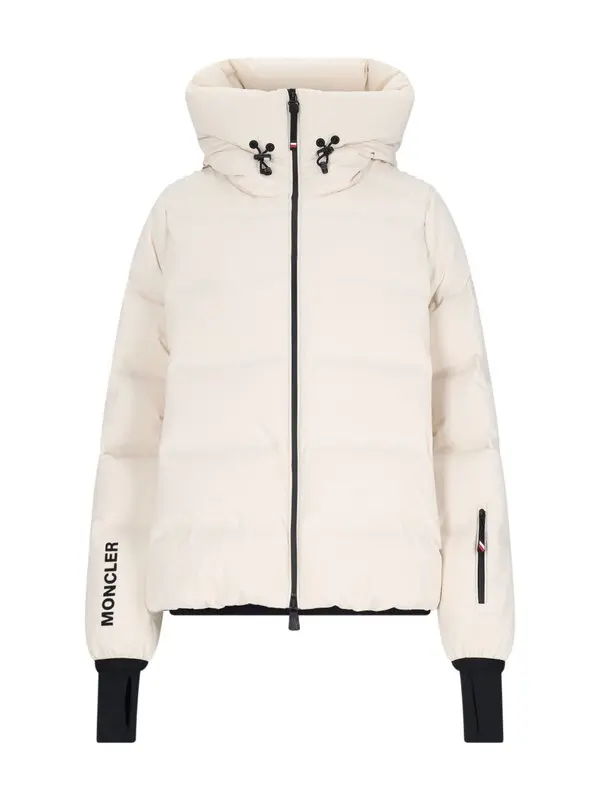 Moncler Suisses Hooded Down Jacket