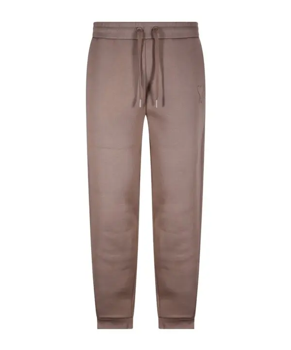 AMI Paris Logo Embossed Drawstring Track Pants