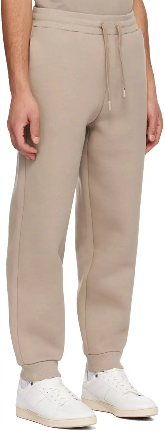 AMI Paris Logo Embossed Drawstring Track Pants