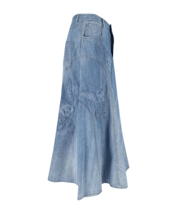 Ermanno Scervino Flared Midi Skirt