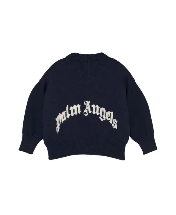 Palm Angels Logo-print Wool Jumper