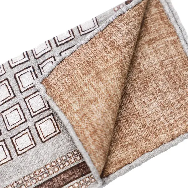 Brunello Cucinelli Geometric-pattern Printed Scarf