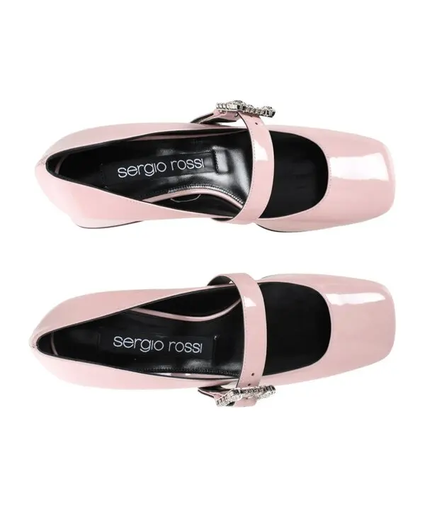 SERGIO ROSSI 45mm Sr Twenty Pumps With Logo Embellishment