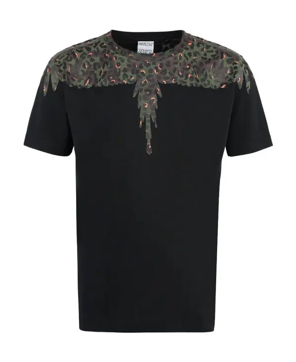 MARCELO BURLON COUNTY OF MILAN Animalier Wings Logo T-shirt