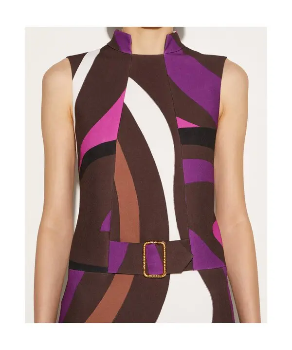 Emilio Pucci Marmo-print Mini Dress