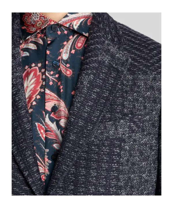 Etro Wool-blend Patchwork Blazer