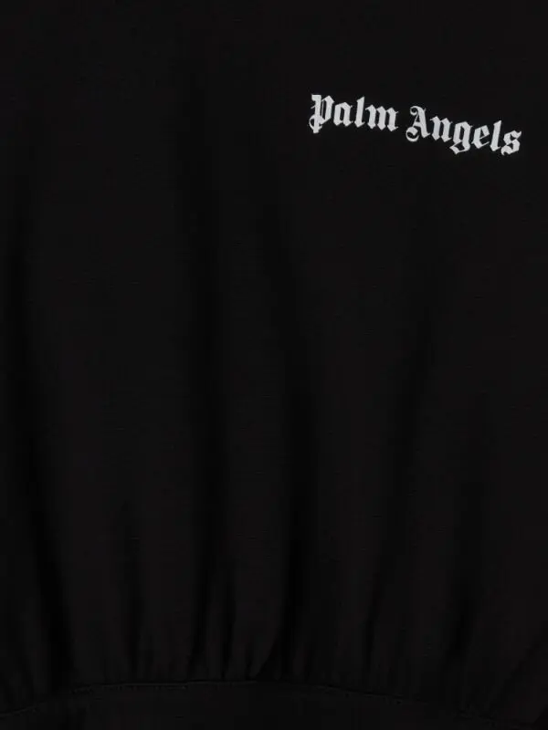 Palm Angels Logo-print Hoodie Dress