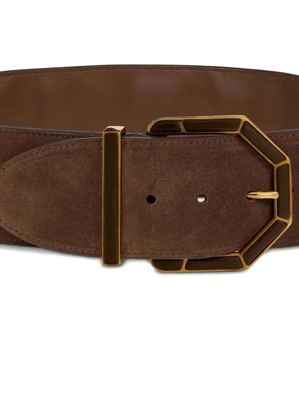 Etro Suede Belt With Threading