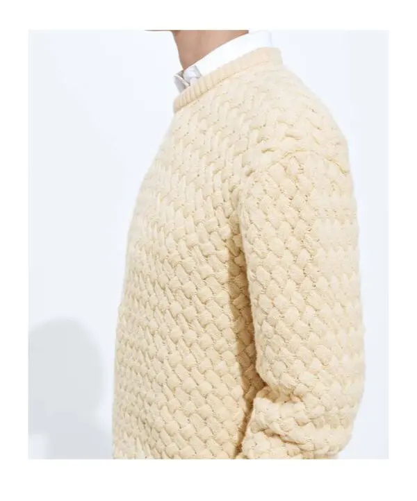 Bottega Veneta Intrecciato Wool Sweater