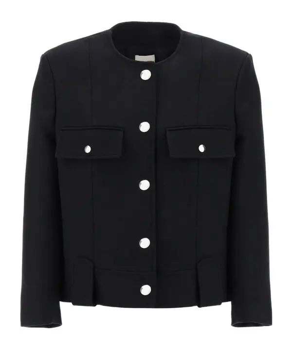 Khaite The Laybin Buttoned Jacket