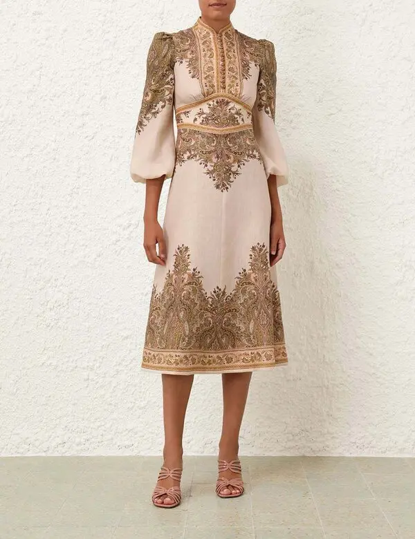 Zimmermann Natura Midi Dress
