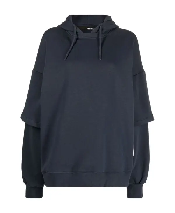 ROTATE BY BIRGER CHRISTENSEN Laminated Hooded Sweaters