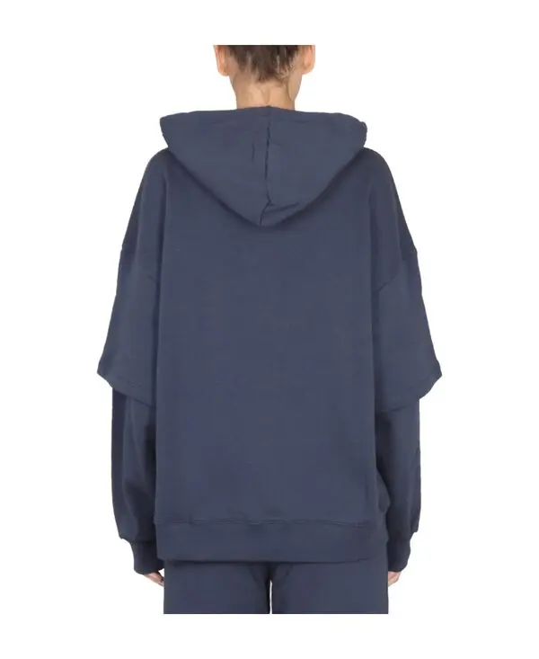 ROTATE BY BIRGER CHRISTENSEN Laminated Hooded Sweaters