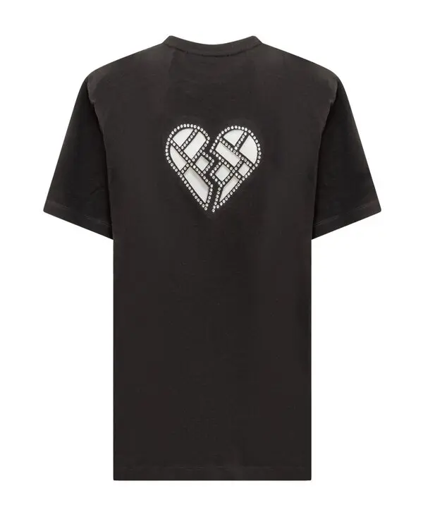 ROTATE BY BIRGER CHRISTENSEN Logo Print Organic Cotton T-shirt