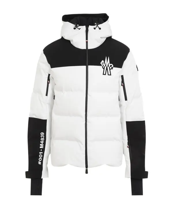 Moncler Curtis Zip-up Padded Jacket - White