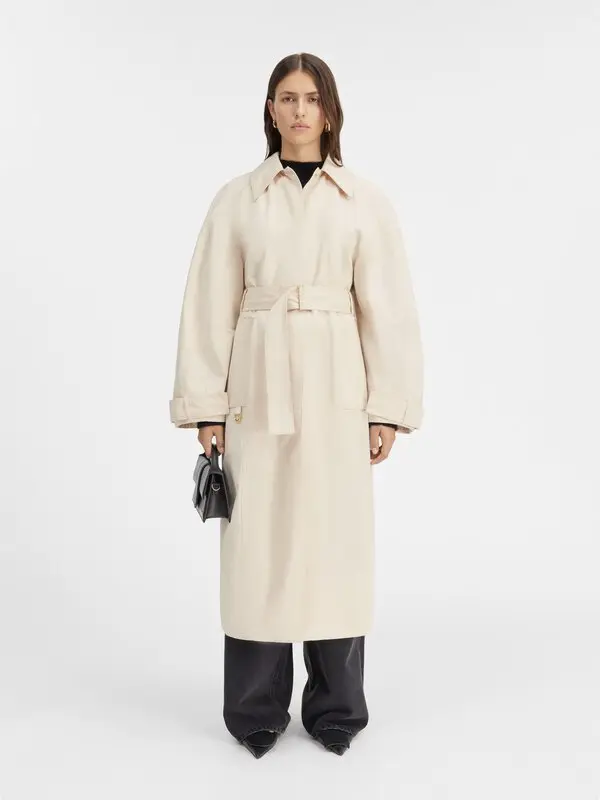 Jacquemus Le Trench Bari Belted Coat