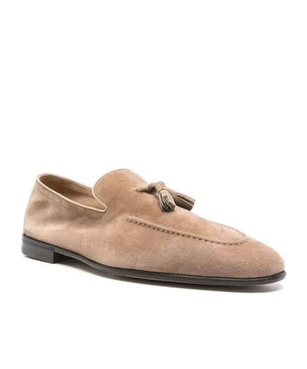 Brunello Cucinelli Fringed Slip-on Loafers