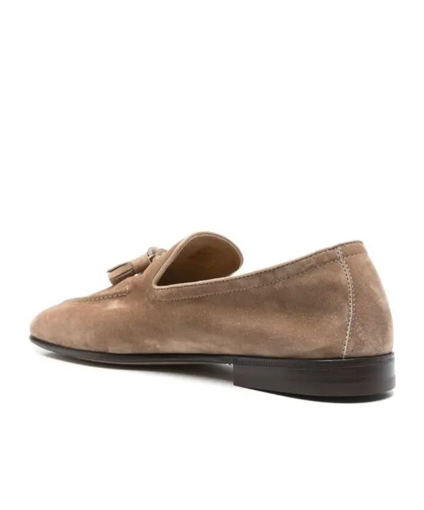 Brunello Cucinelli Fringed Slip-on Loafers