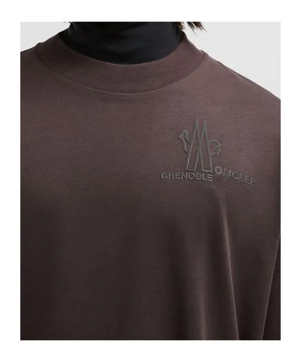 Moncler Logo Detailed Long-sleeved T-shirt