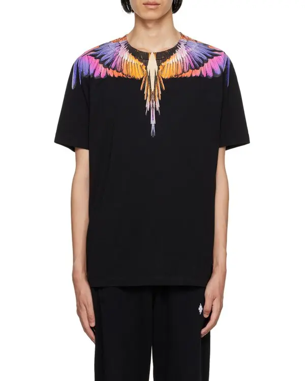 MARCELO BURLON COUNTY OF MILAN Graphic-print Organic Cotton T-shirt