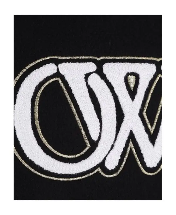 Off-White Logo Detailed Bomber Jacket