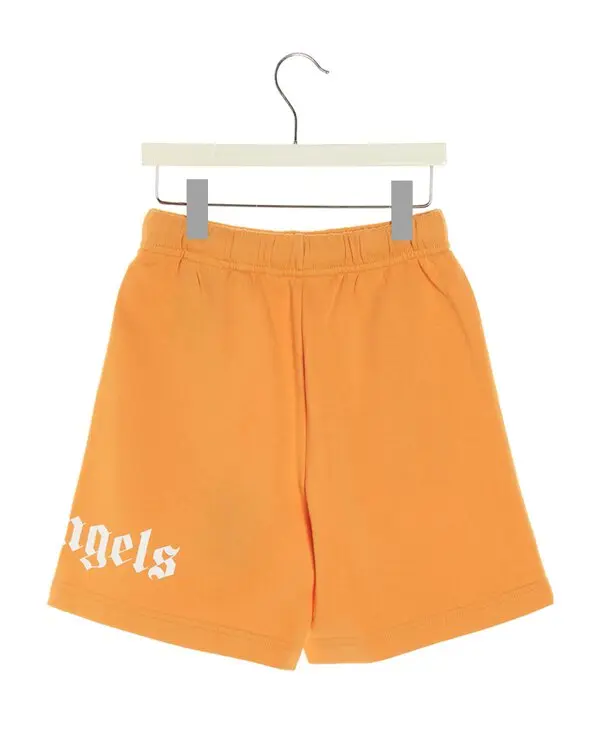 Palm Angels Logo-print Drawstring Shorts