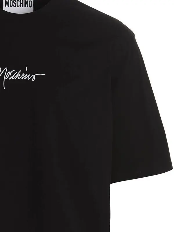 Moschino Embroidered Crewneck T-shirt