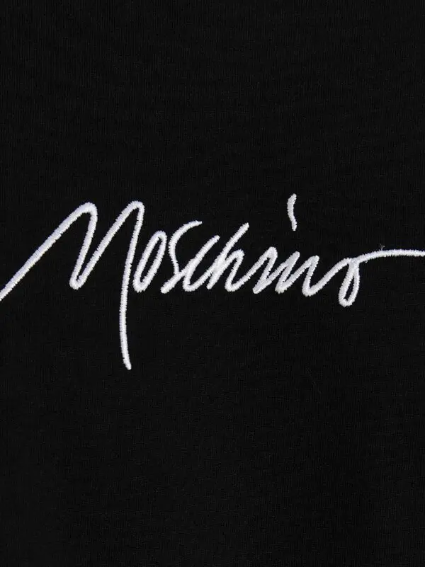 Moschino Embroidered Crewneck T-shirt