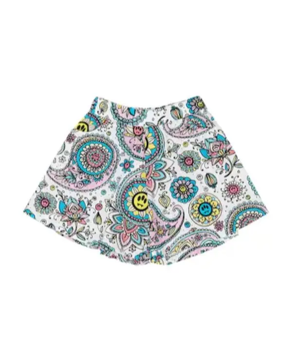 BARROW Paisley-print Elasticated Shorts