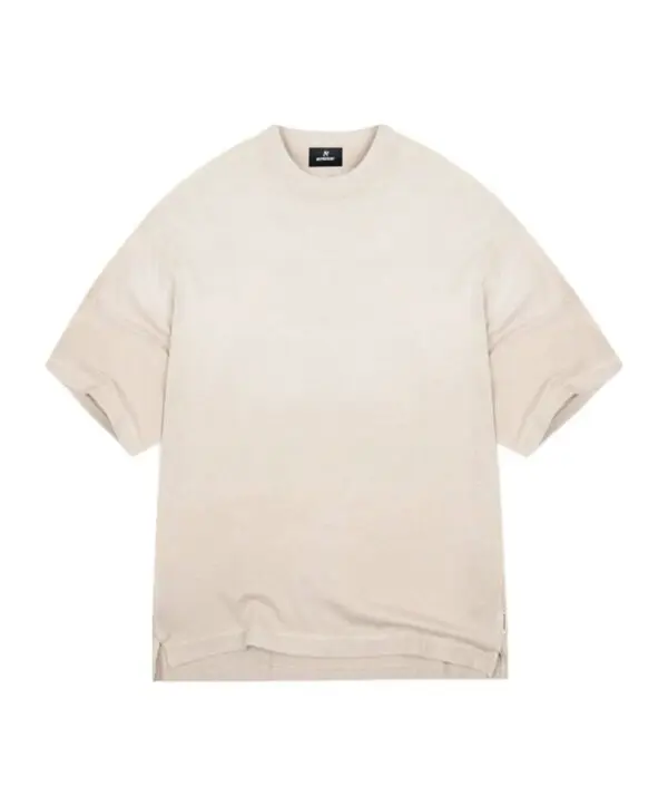 REPRESENT Seam-detail T-shirt - Oat