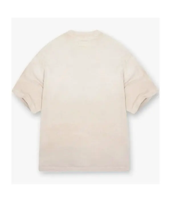 REPRESENT Seam-detail T-shirt - Oat