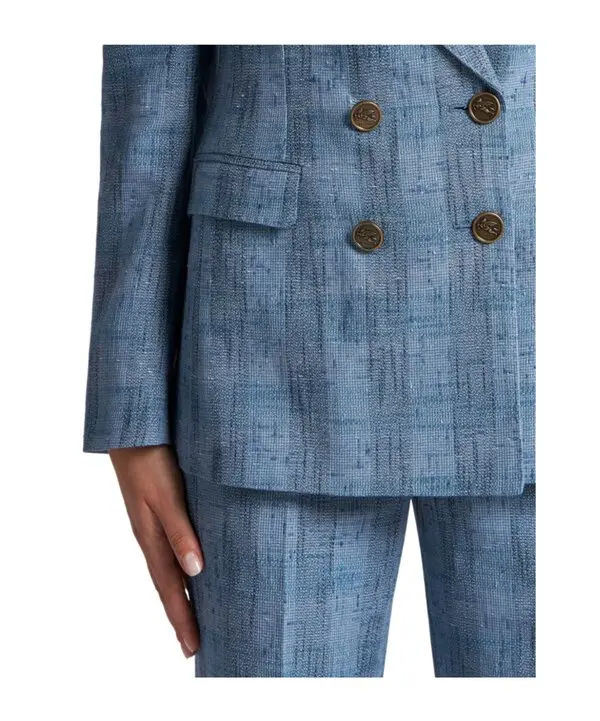 Etro Double-breasted Tailored Blazer